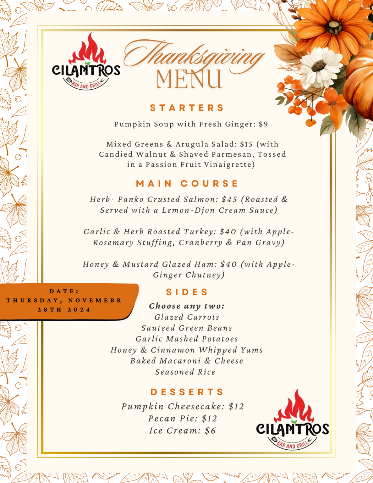 ND Restaurant - Book a table | Ocean Breeze Resort TCI
